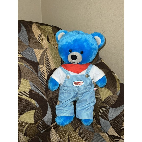 Toys | Build A Bear Plush Thomas Friends Train The Tank Engine Bear ...